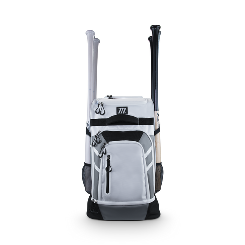 Marucci Convoy Wheeled Bat Pack - White/Grey – BatCave Sports
