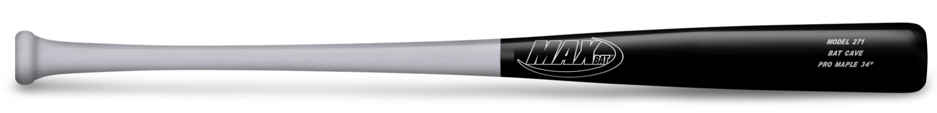 MAX BAT - Maple Wood Baseball Bat - 2 5/8" 34" -3 – BatCave Sports